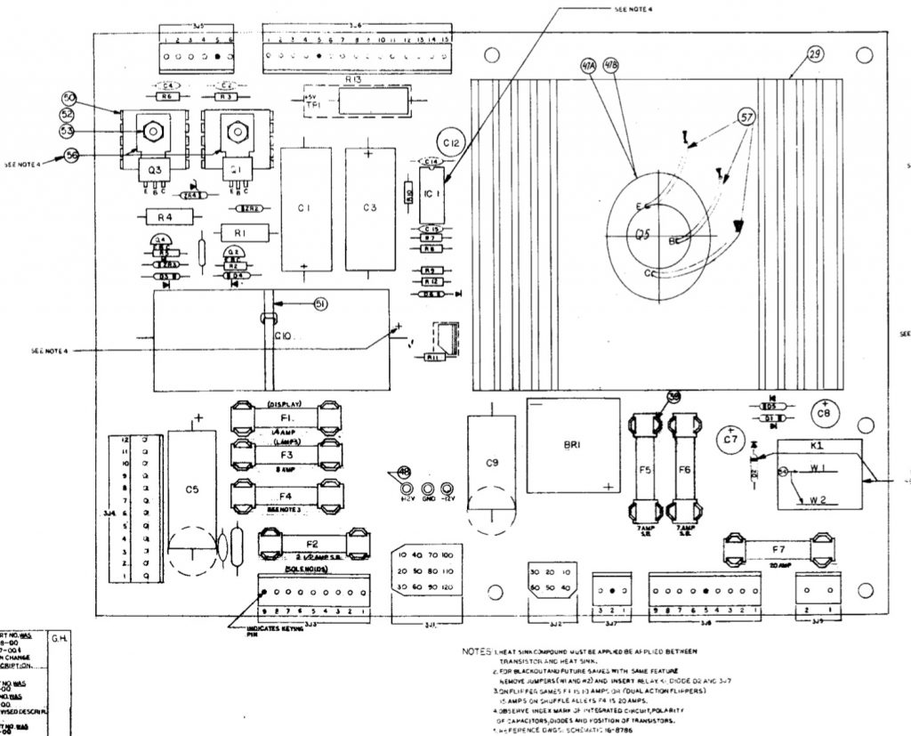 Troubleshooting Early Williams SS Pinball Machines
