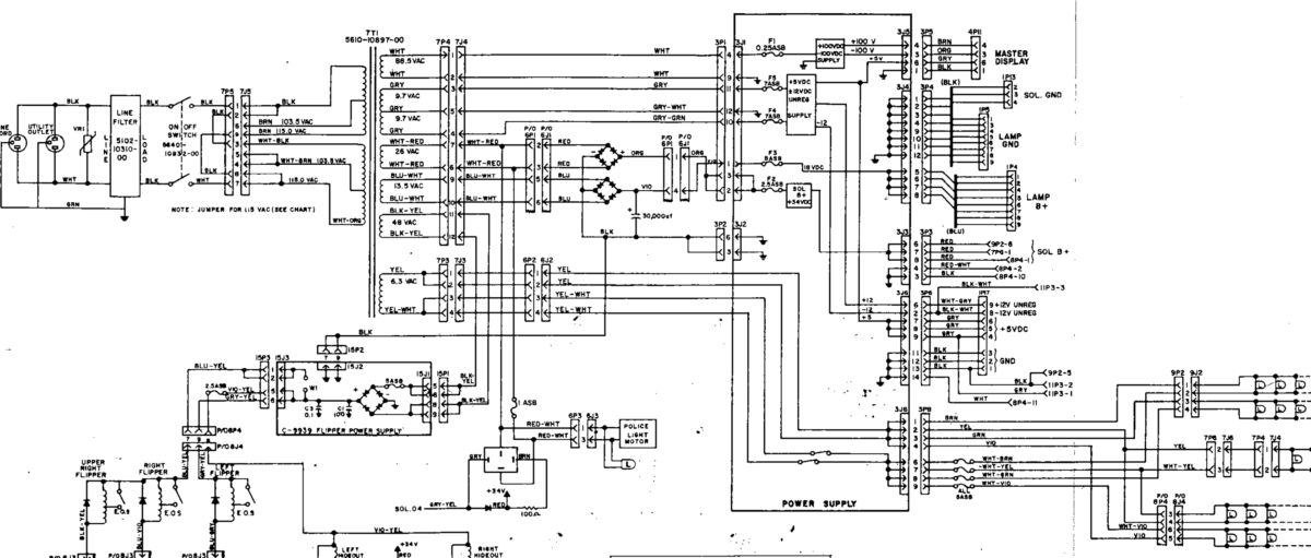Troubleshooting Williams System 11 SS Pinball Machines