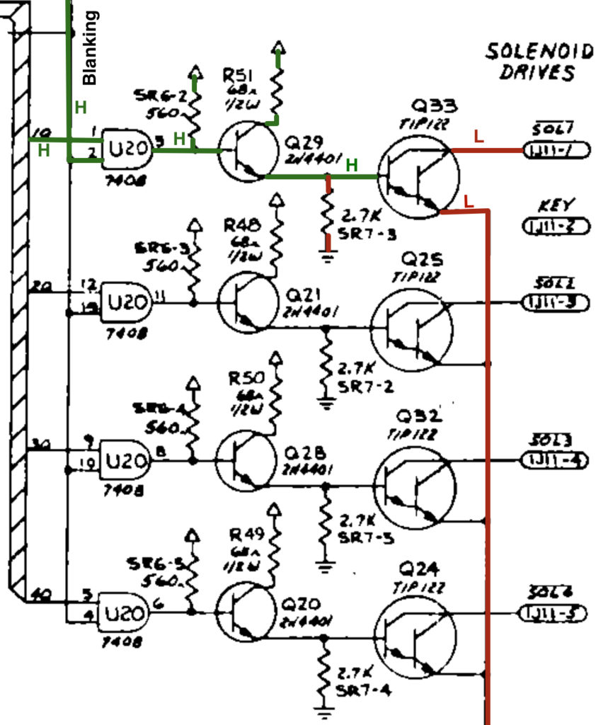 Troubleshooting the Williams And Data East Computer Controlled Solenoids